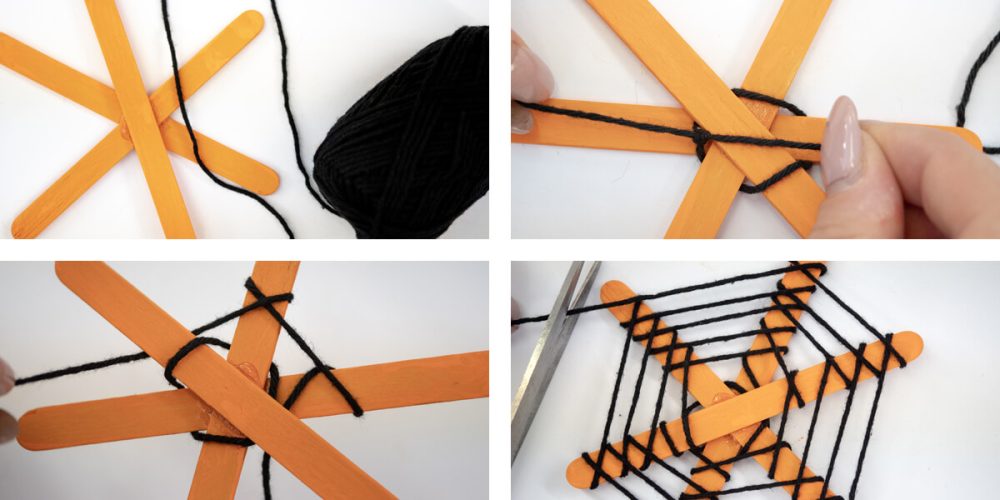 Make your own Wooden Webs for Halloween! - ColourFence Limited