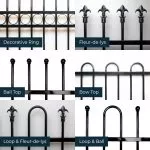 Steel Garden Railing | ColourRail by ColourFence